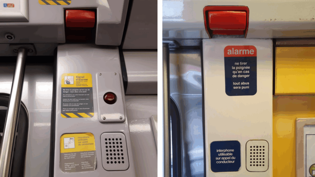 Que se passe-t-il quand on tire un signal d'alarme dans une rame de métro exploitée pour le ...